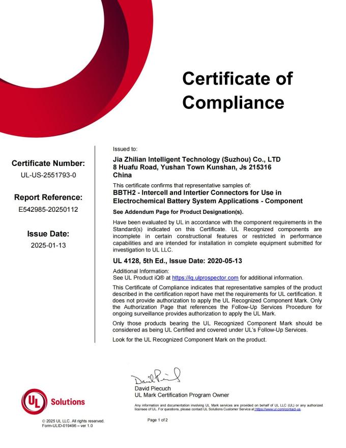 Rood UL TUV energieopslagconnector 350A waterdicht stopcontact